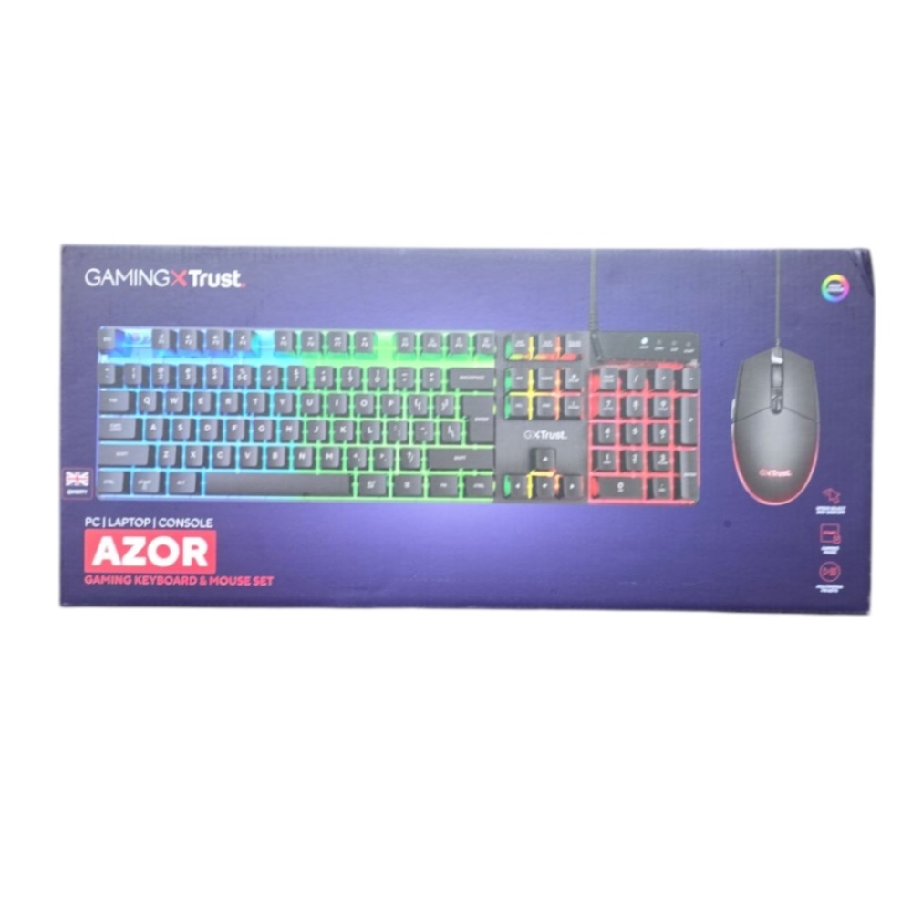 New gaming x trust azor keyboard - Own4Less